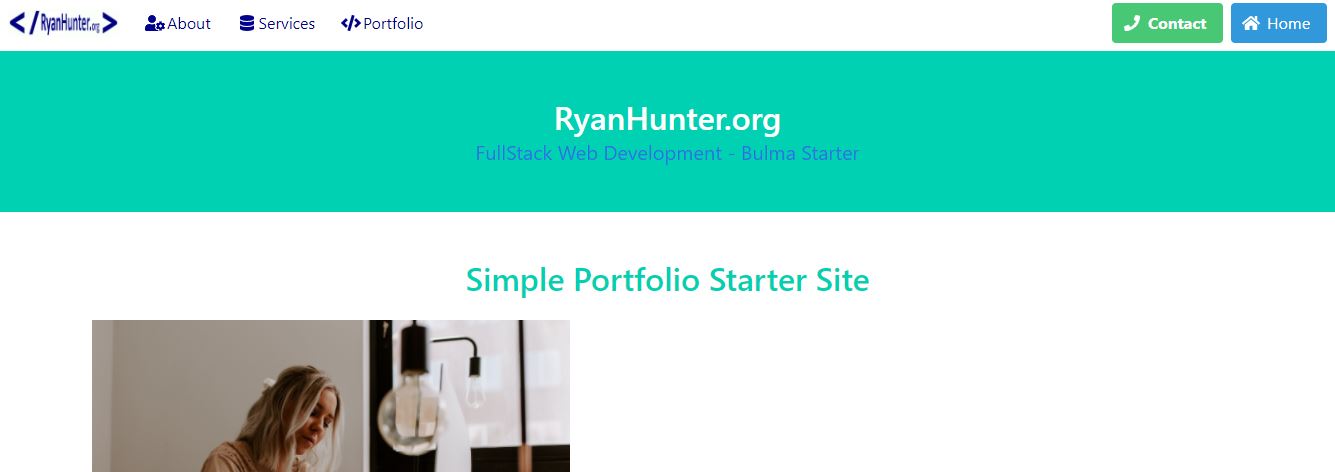 GitHub - systemsvanguard/bulmastarter: Simple HTML5 starter template based on Bulma CSS ...